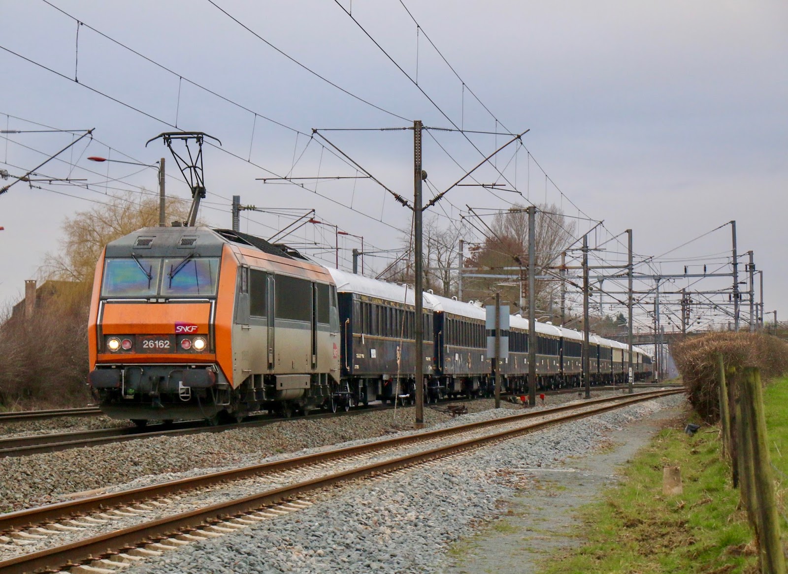 LA PASSION DU TRAIN: VSOE de demain , aller normal , retour prévu par ...