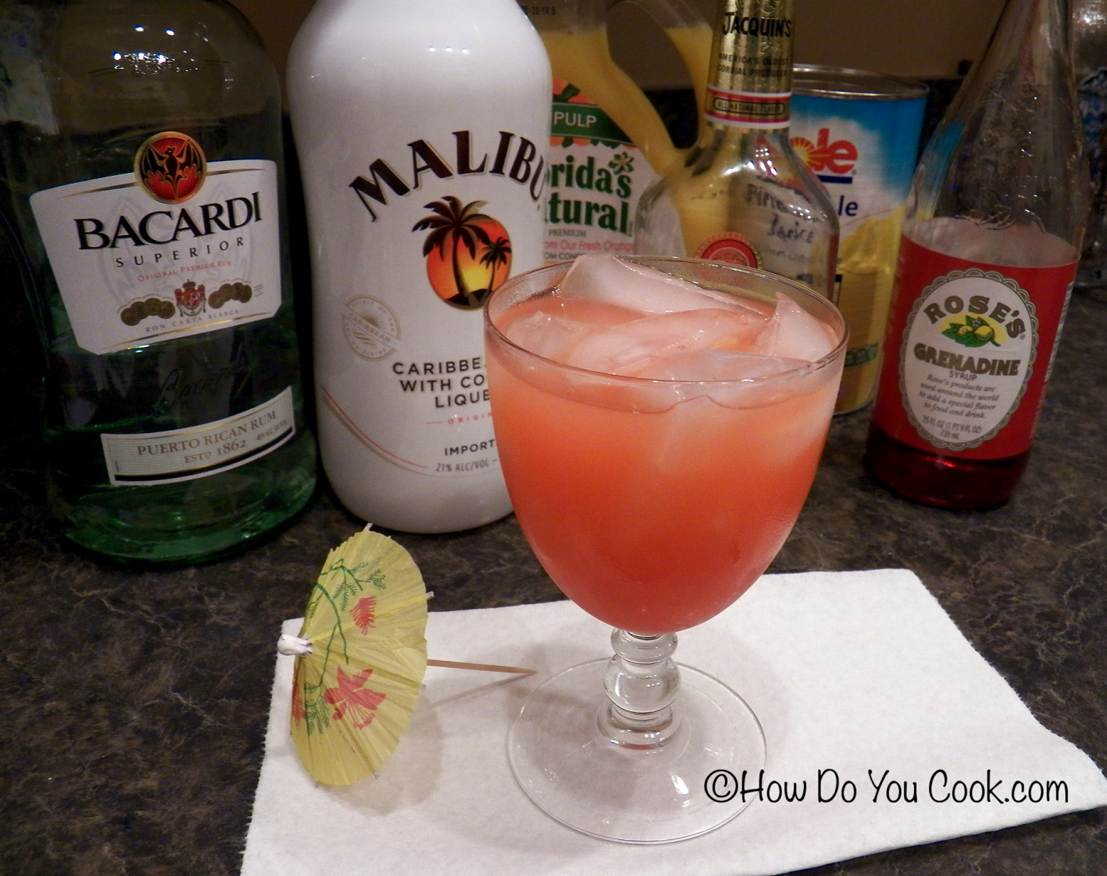 How Do You Cook.com: Banana Mama Cocktail