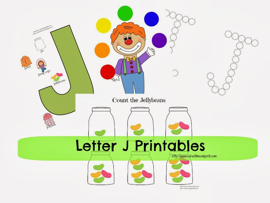 Letter J Toddler Activities | School Time Snippets