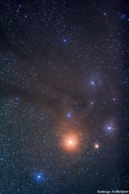 Blog do Andolfato: Rho Ophiuchi, Pata do Gato e Lagosta em fotos com a ...