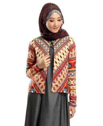 20+ Contoh Model Blazer Batik Wanita Desain Terbaru 2018