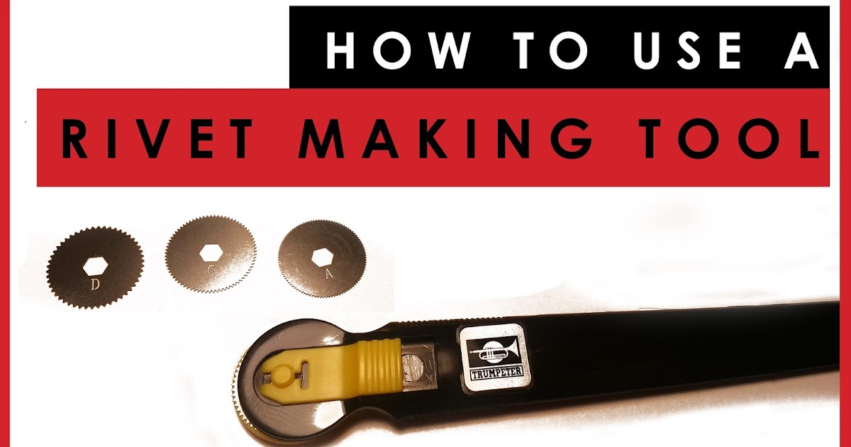 Dave's Model Workshop: Video tutorial: How to use a rivet making tool