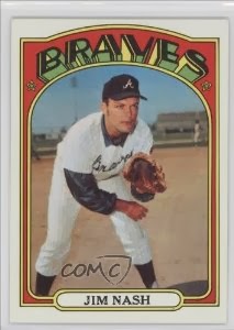 Atlanta Braves #100 Favorite Players from the 1970's: #46 JIM NASH