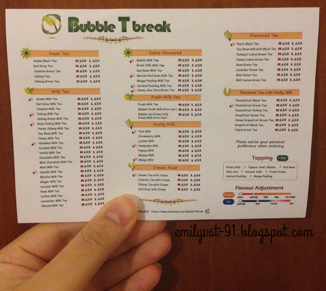 Review: Bubble T Break. [Newcastle UK] | A little bit about my inner life♥