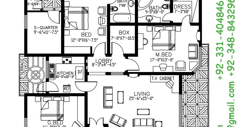60x70 house plan, 1.5 Kanal House Plan,house plan