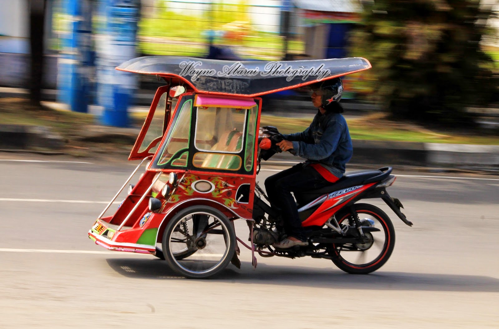 Wayne Abarai: Bentor, kendaraan umum modifikasi khas Makassar