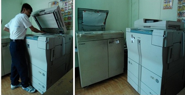 PERPUSTAKAAN SMAN 1 Bandung: Ruang FOTO COPY SMANSA