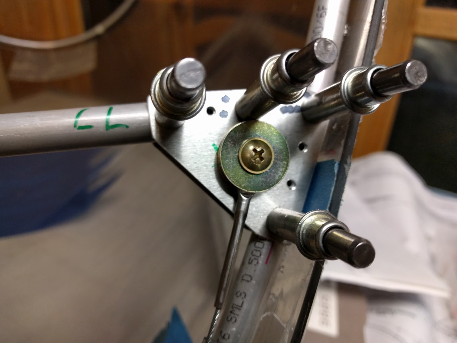 Onex build log: Canopy, crossover tubing