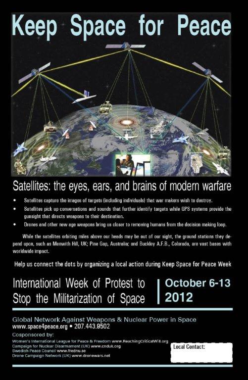 Organizing Notes: SPACE WEEK POSTER AVAILABLE