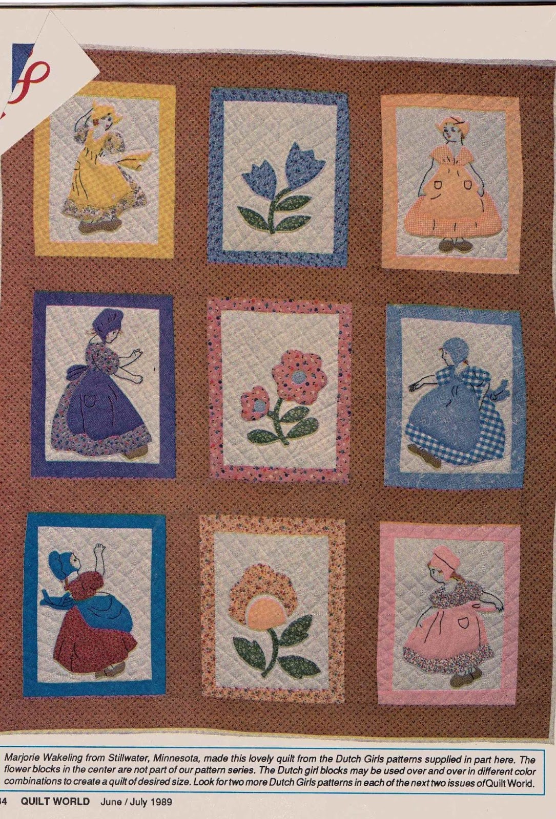 vintage recipes and such: Dutch Girl pattern