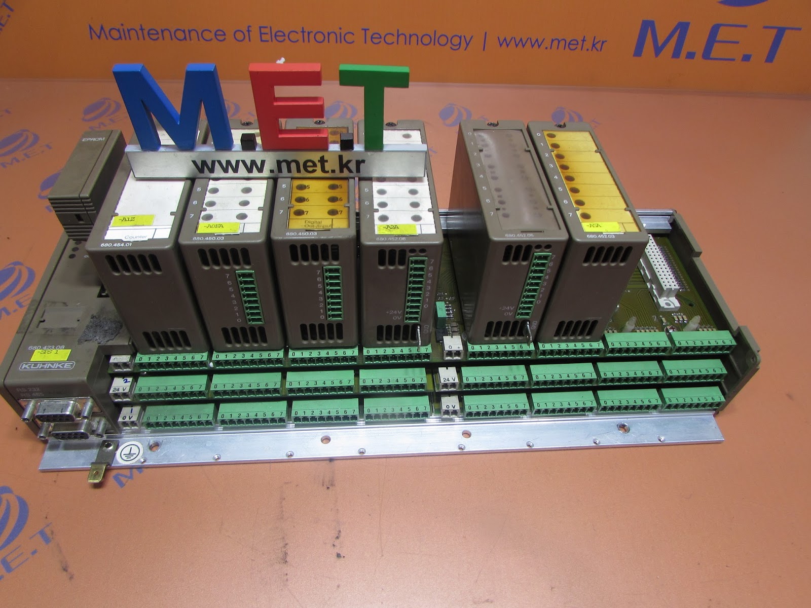 M.E.T Co.,ltd ☏+82-42-934-8257: KUHNKE 수리, 쿤케 PLC Repair Service, 품질보증 ...