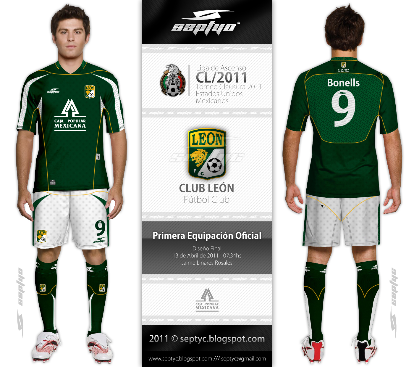 Septyc © | Reflector Edition.: Club León F.C. (México-Liga de Ascenso 2011)