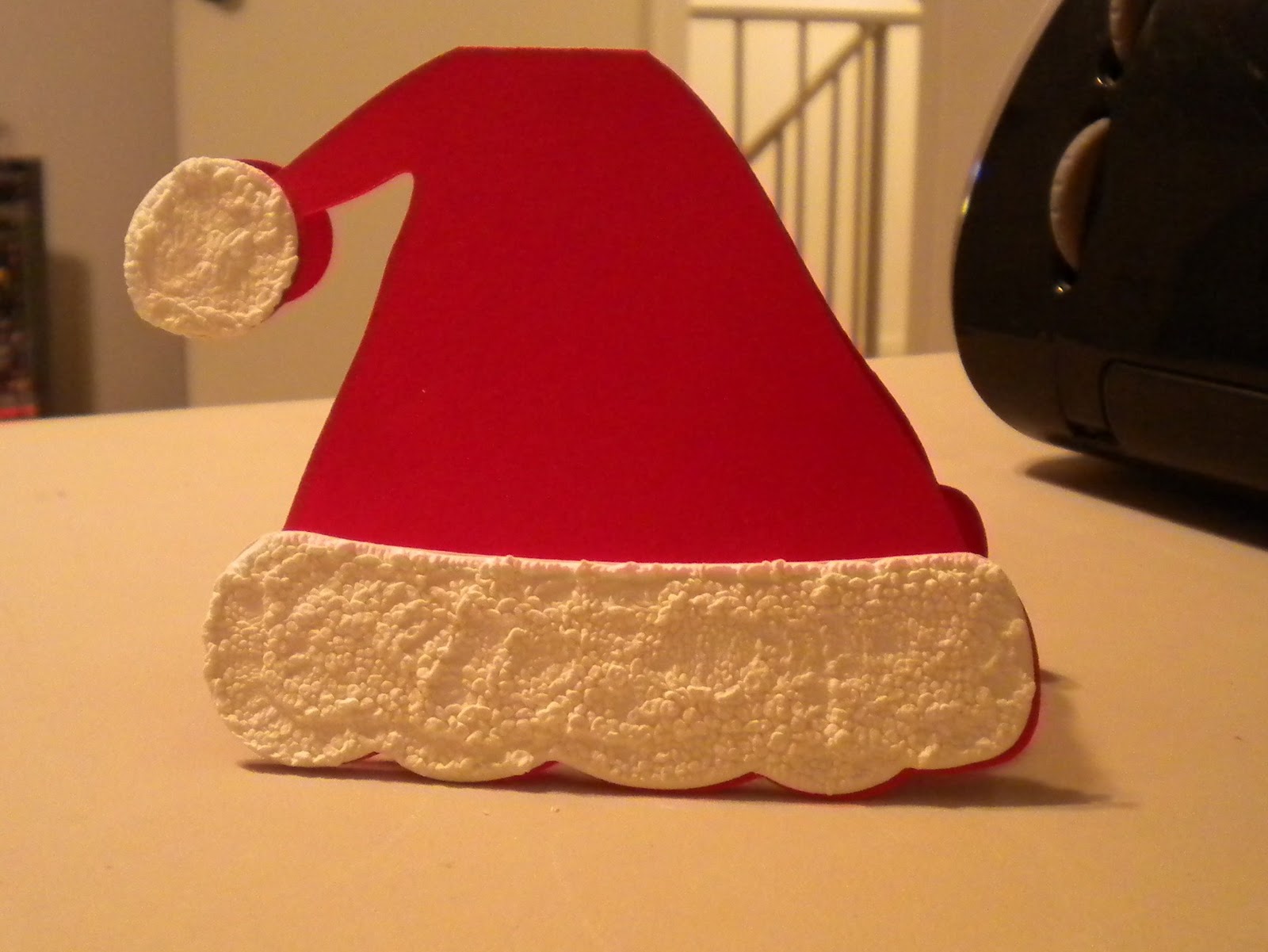 Jean's Crafty Corner: Santa Hat Card