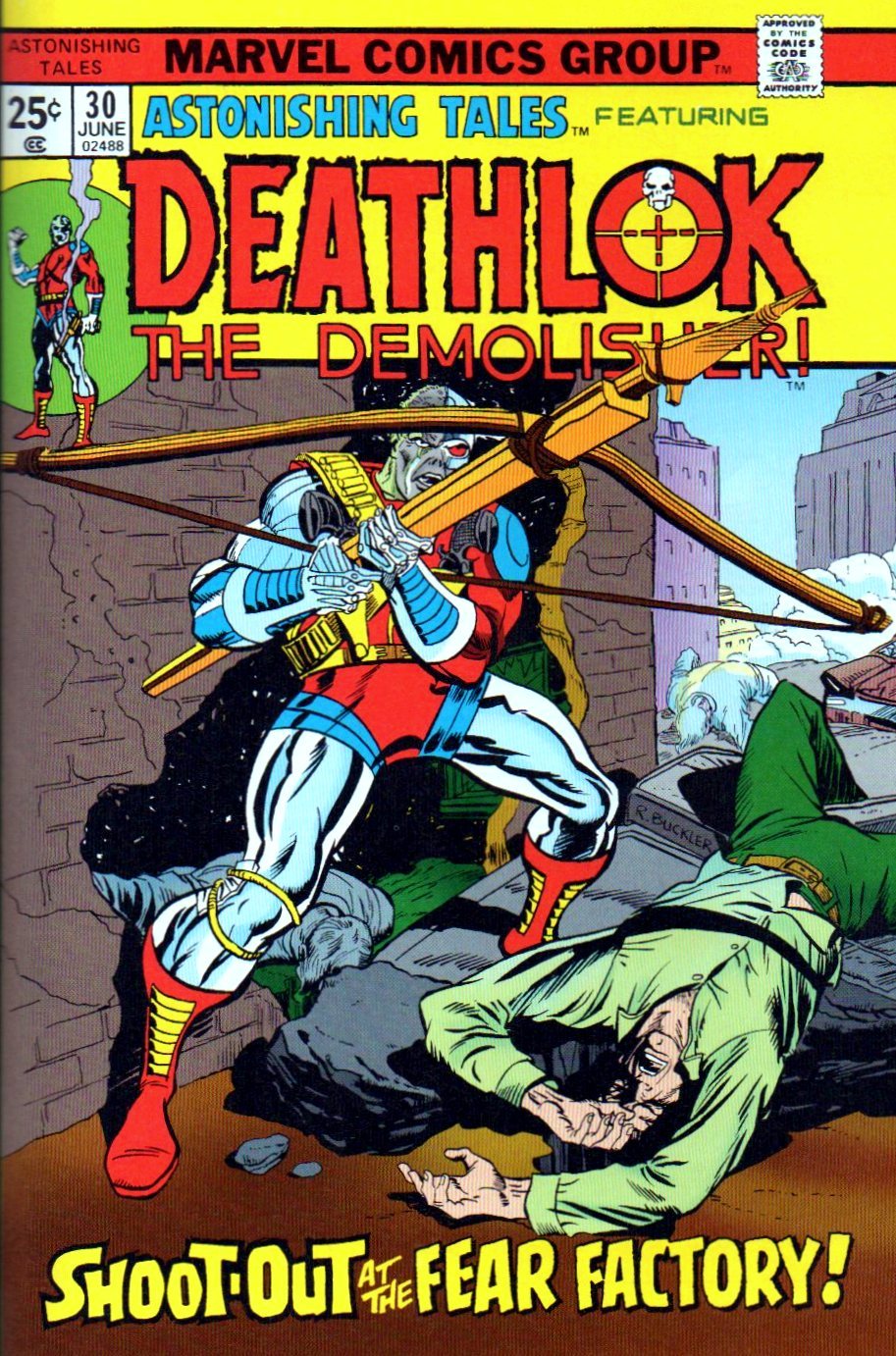 CRIVENS! COMICS & STUFF!: DEATHLOK THE DEMOLISHER COVER GALLERY - PART ...