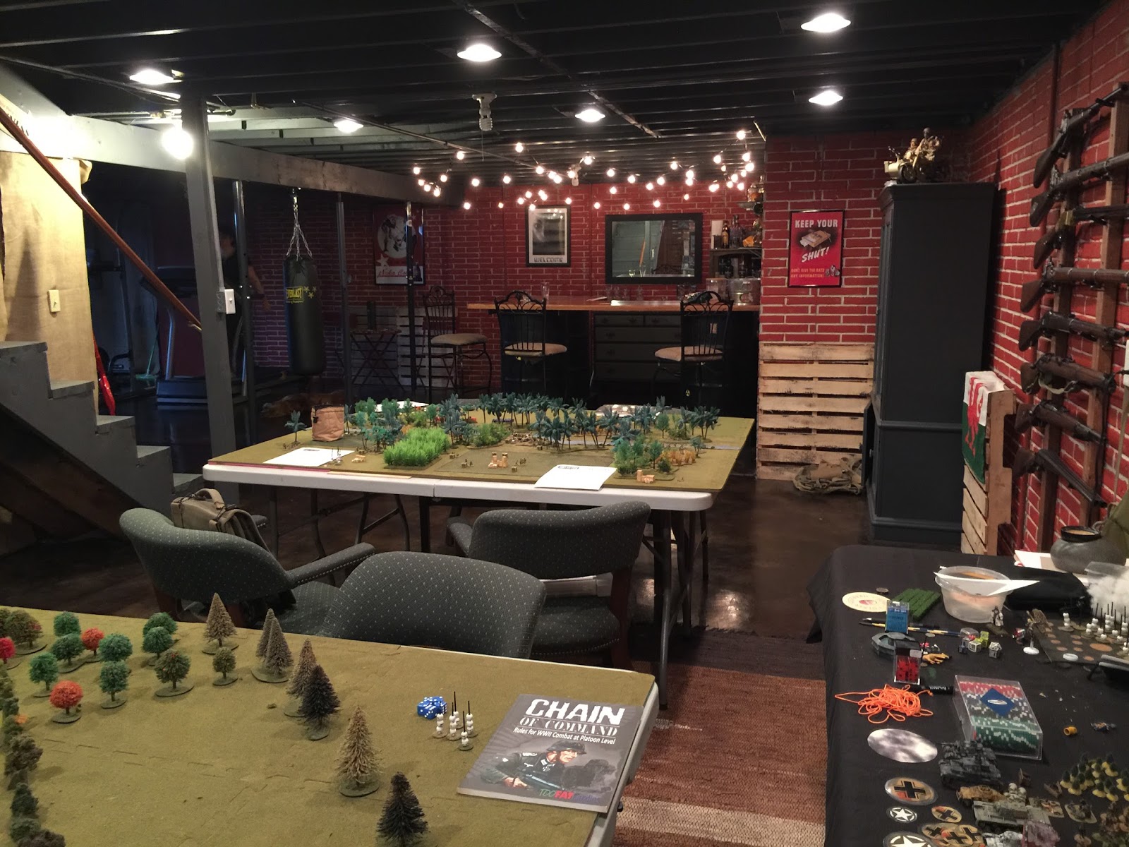 Black River Wargames Society: Bunker Bar and Wargame Gaming Room