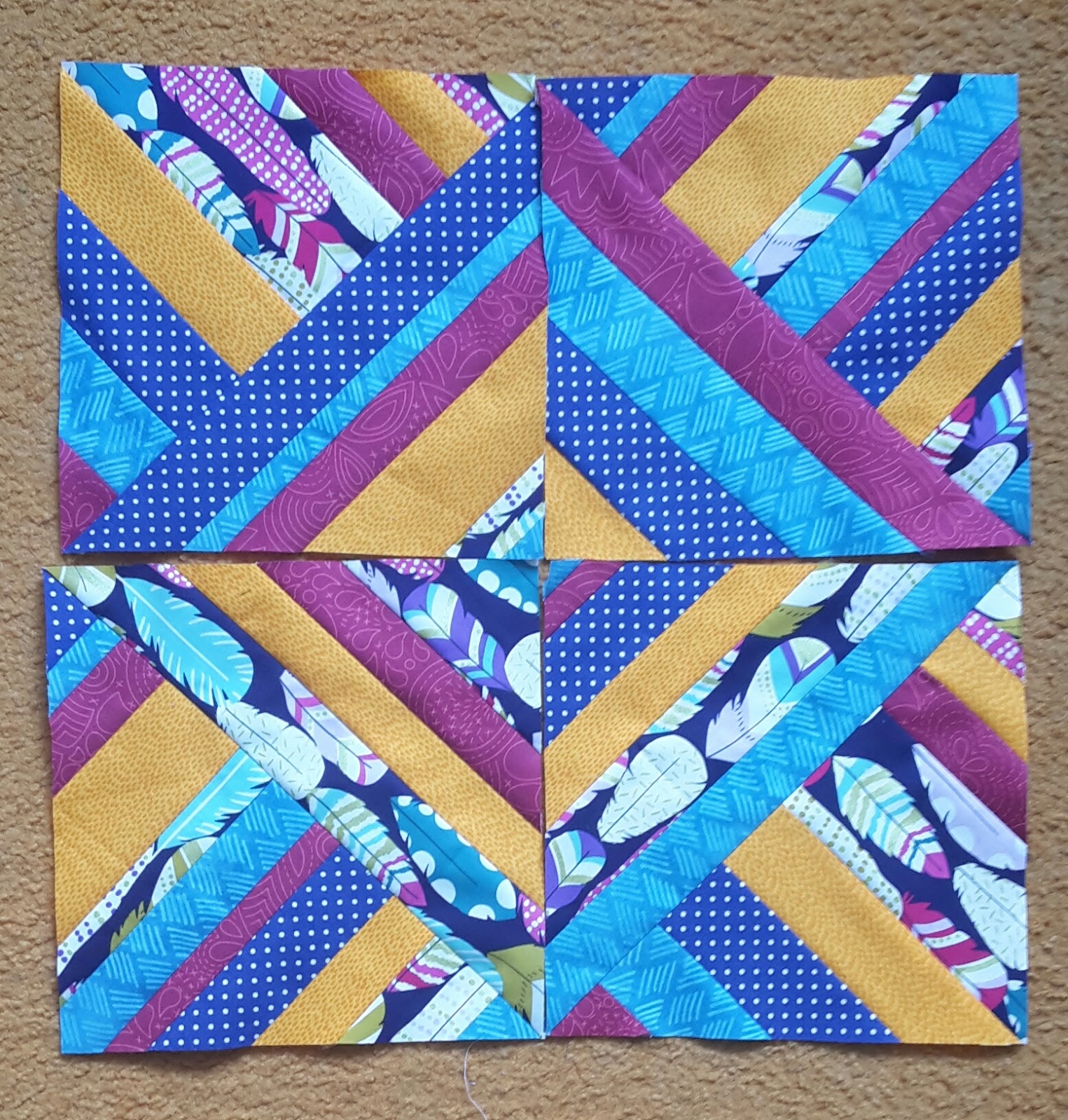 Stash Bee: Hive 8 September blocks for Michelle