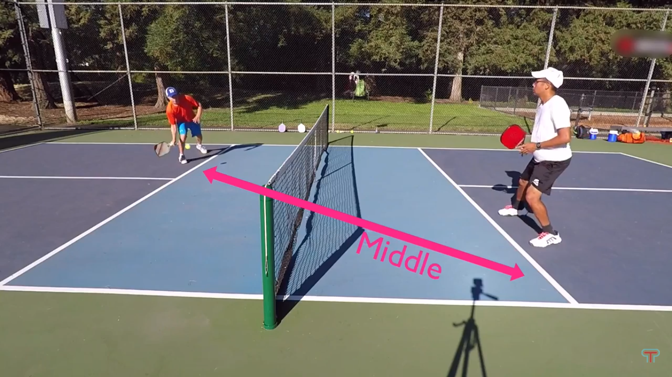 A Pickleball Life: Backhand Dink Drill