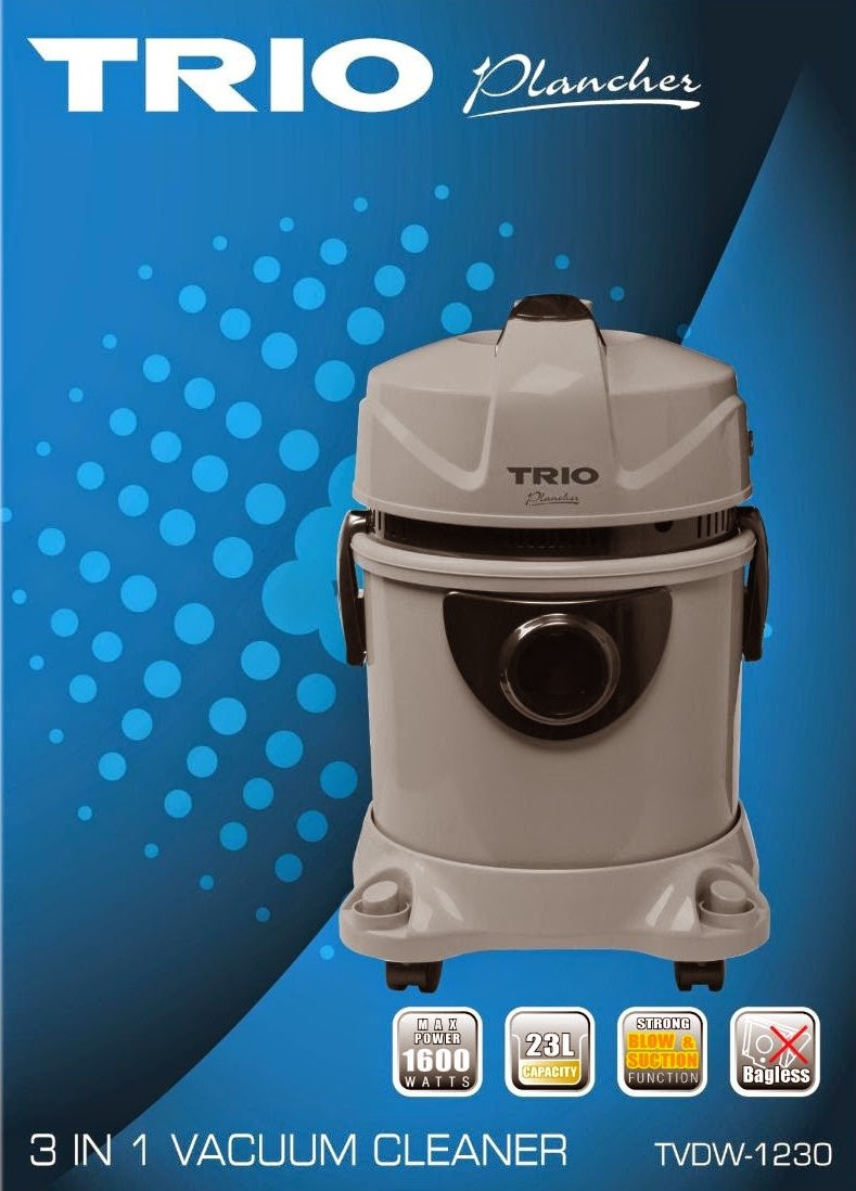 Trio 3 in 1 Vacuum Cleaner TVDW-1230