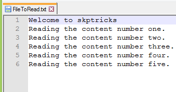 PHP Read File | SKPTRICKS