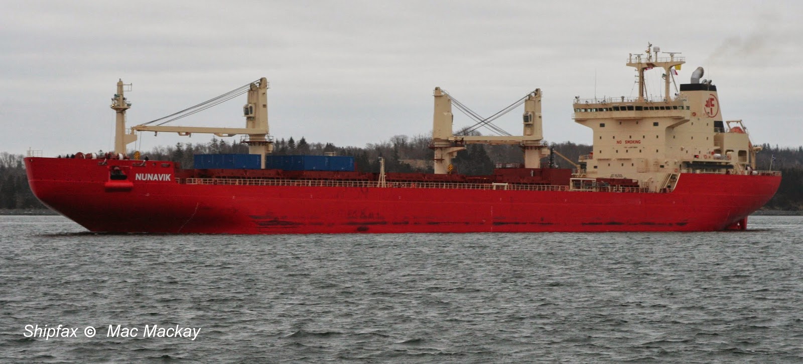 Shipfax: New icebreaking bulk carrier Nunavik
