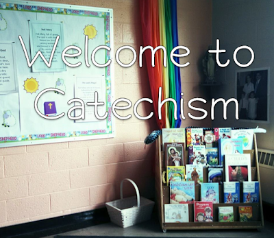Adventures in Teaching First Grade Catechism: First day of CCD!
