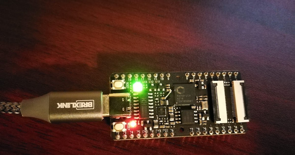 Sipeed Maix Bit, a 64-bit dual core RISC-V AI development board