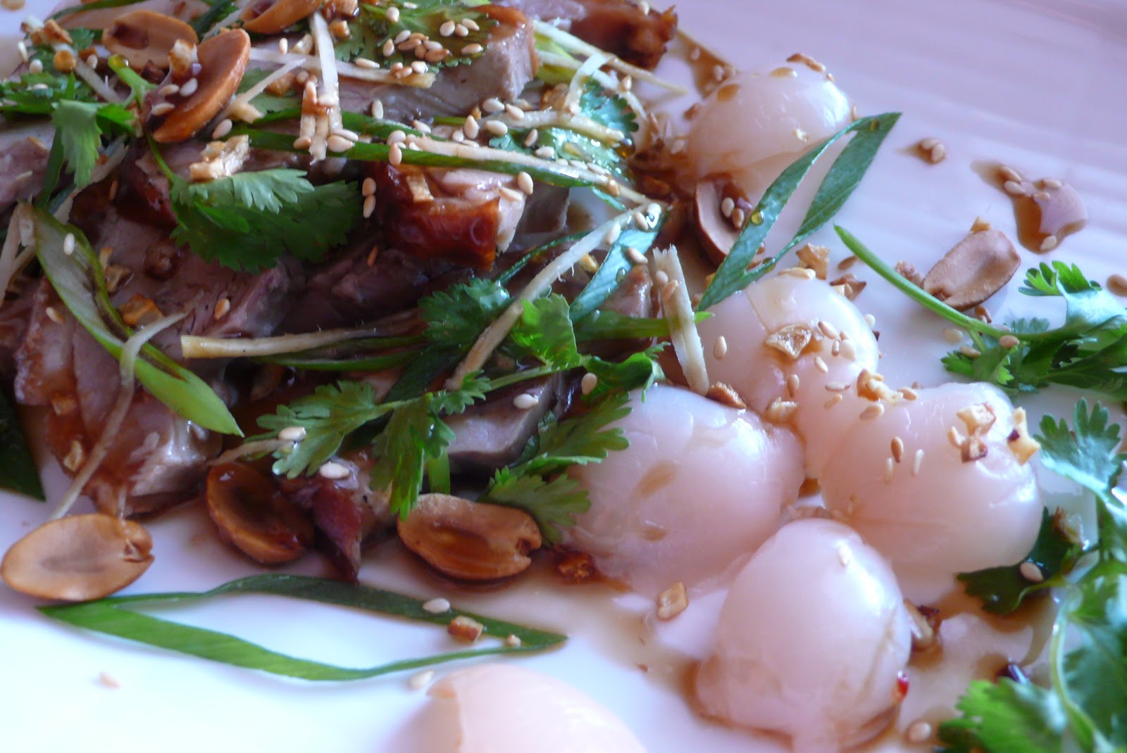 Food Endeavours of the Blue Apocalypse: Roast Duck and Lychee Salad