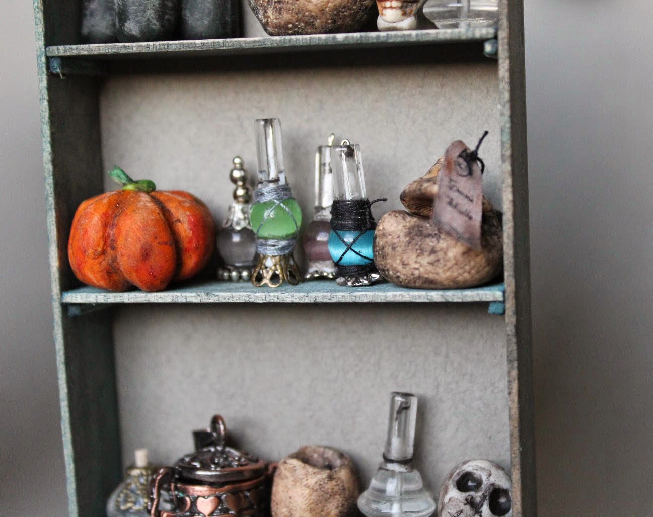 Julia Moiseenko HANDMADE: Ведьмин стеллаж / Halloween Witch Rack