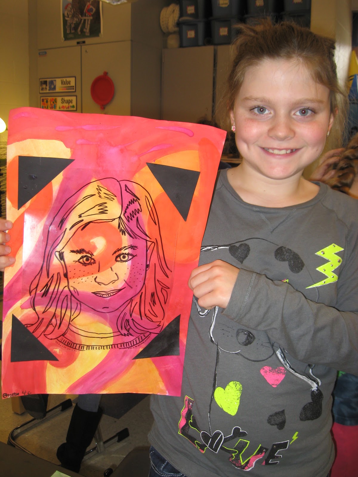 Jamestown Elementary Art Blog: 4th grade Mary Cassatt Self Portraits