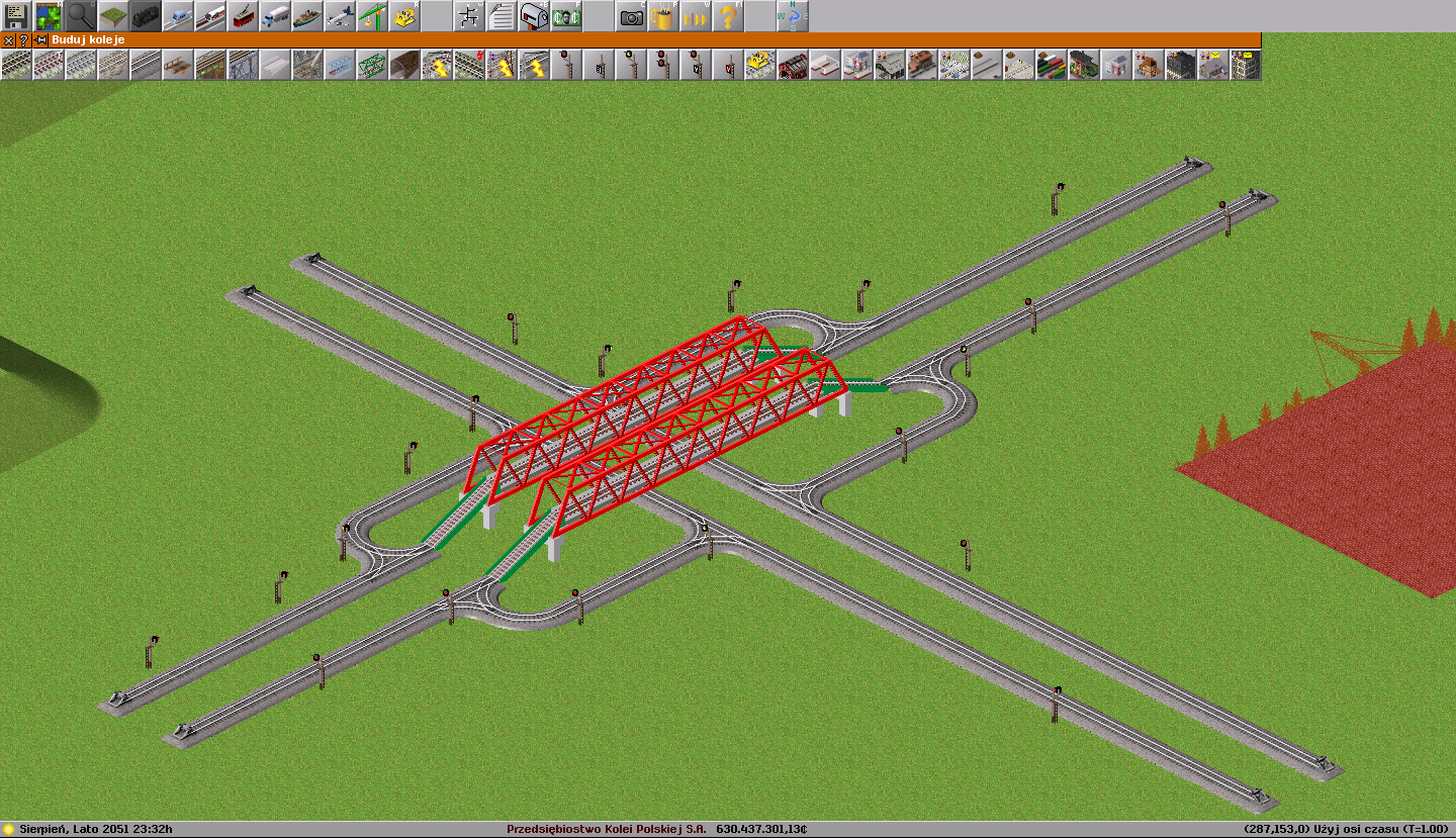 Simutrans-Poradnik: Jak budować skrzyżowania kolejowe w Simutrans ...