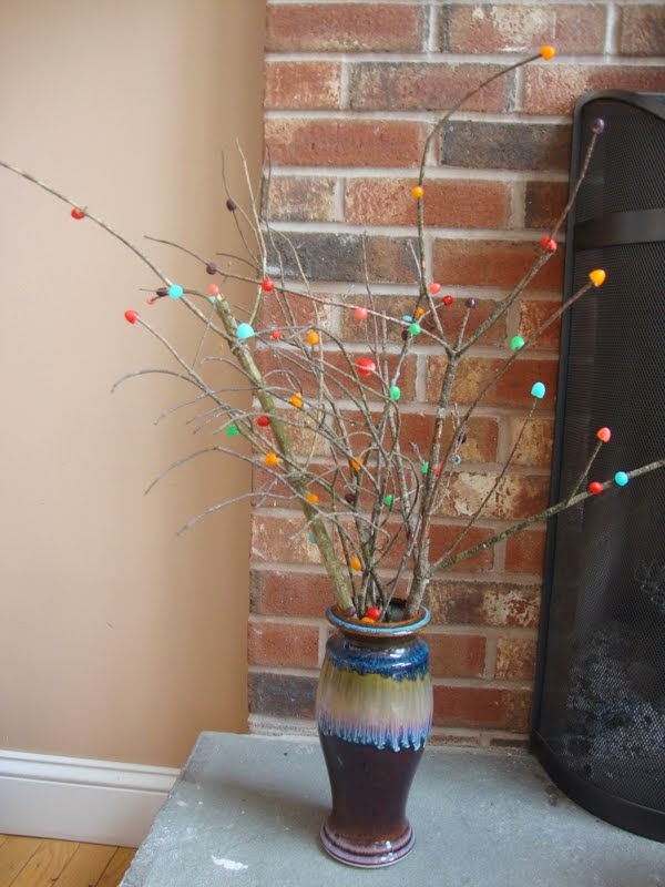 It's EGGciting! Making a Jelly Bean Tree.