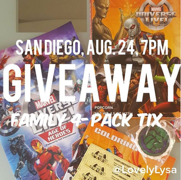 Marvel Universe LIVE! Comes to San Diego