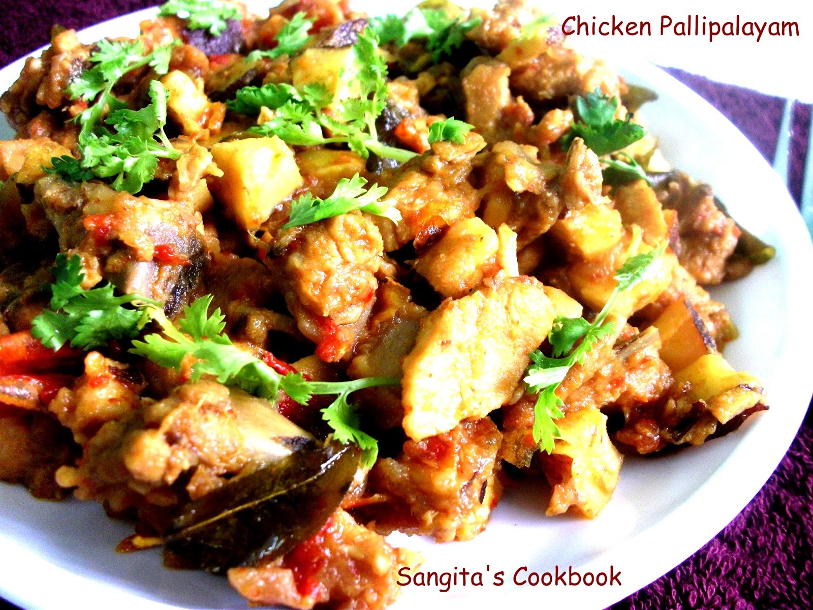 Sangita's Cookbook: Chicken Pallipalayam / Pallipalayam Style Chicken ...