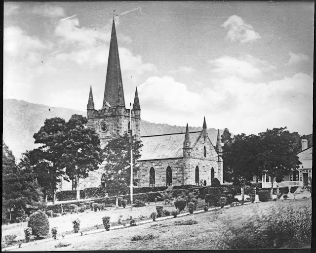 No. 303 - The 'Convict Church' at Port Arthur - "With Loaded Guns"