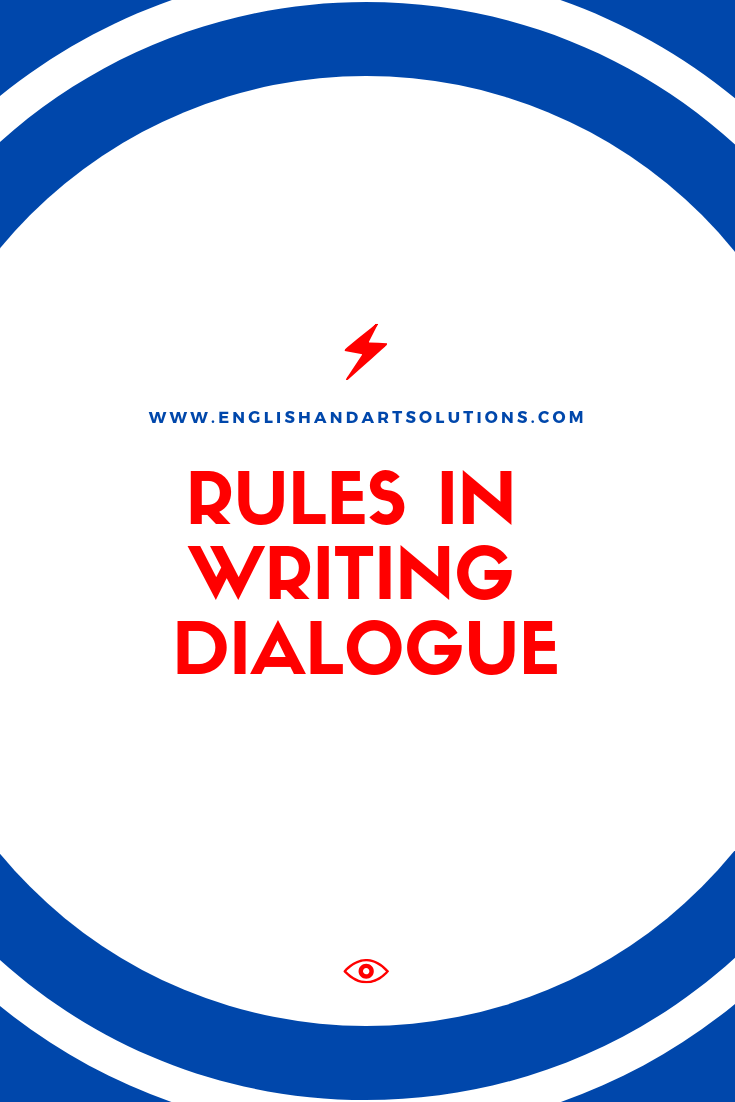 English And Art Solutions Dialogue Rules English And Art Solutions Dialogue Rules