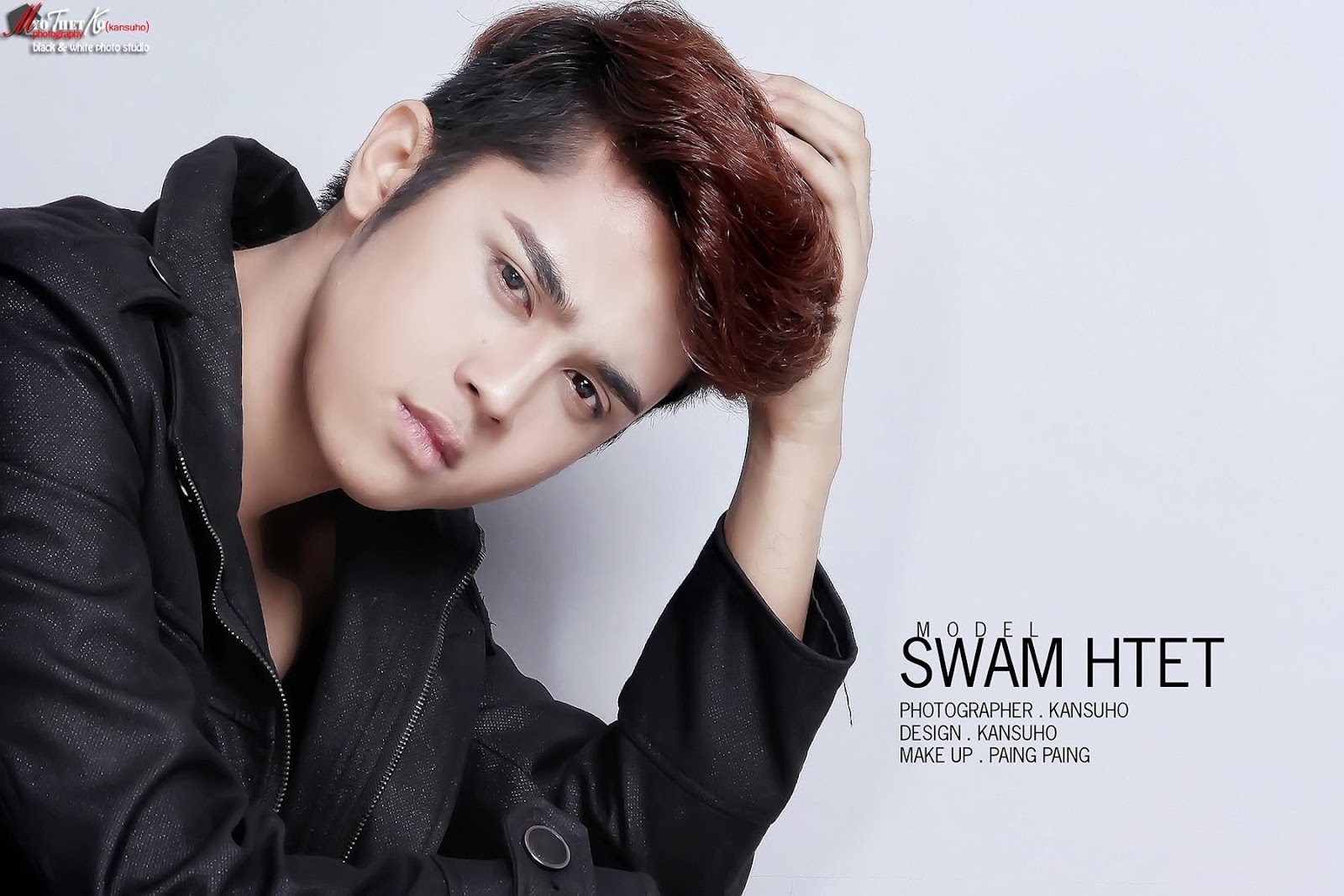 M y a n m a r H u n k s: Swam Htet @ Black & White studio