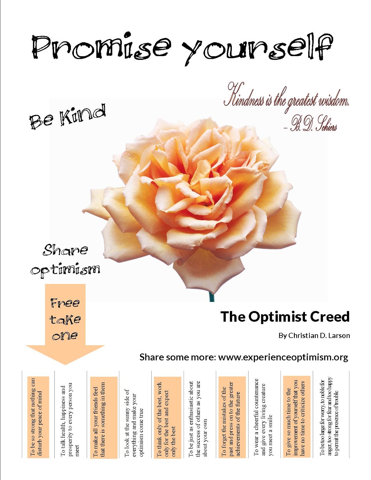 Experience Optimism: How to grow optimism