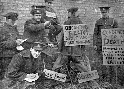 Behind Their Lines: Conscientious objectors