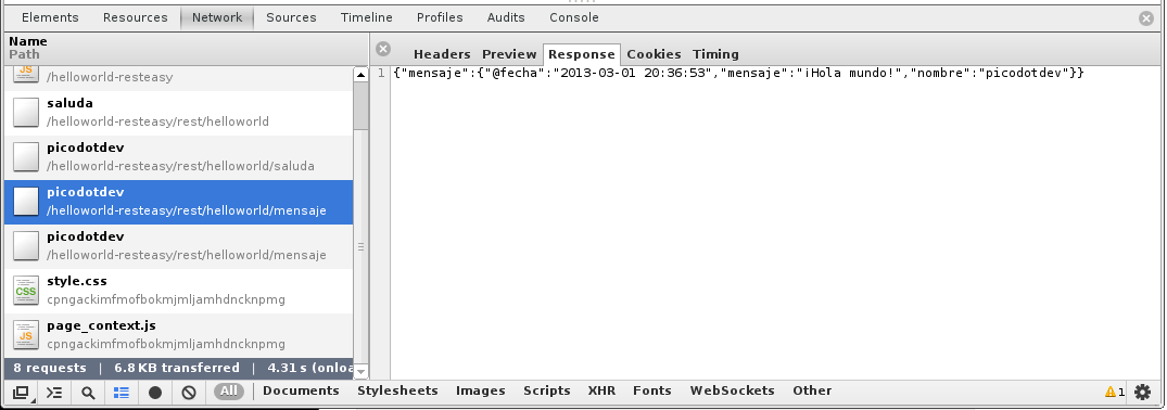 Devolver xml, json o html con RESTEasy | El blog de pico.dev Devolver xml, json o html con RESTEasy | El blog de pico.dev