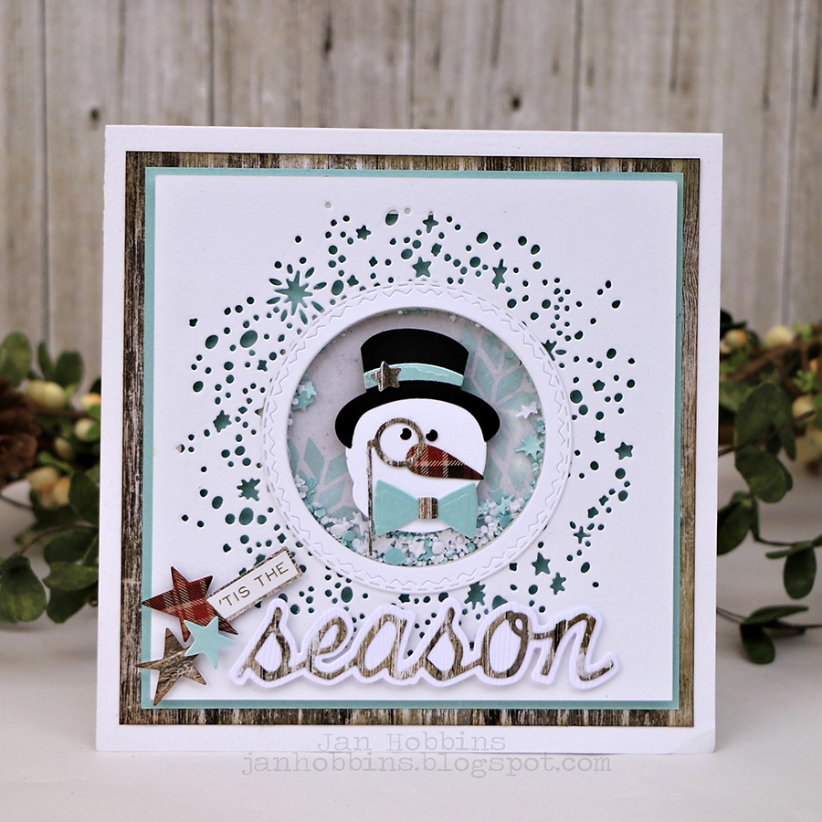 COOL YULE CHRISTMAS SHAKER CARDS - In My Own Imagination