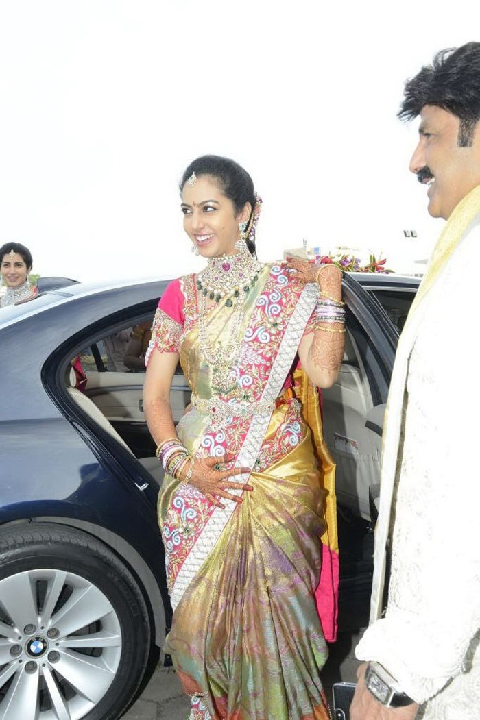 Balakrishna Second Daughter Tejaswini Marriage Photos Set-1 - Telugu ...