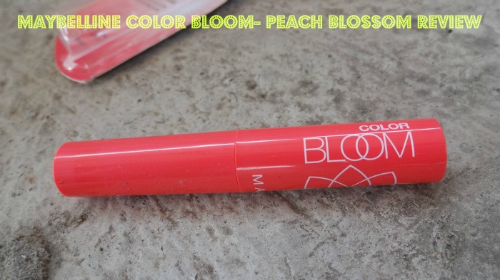 Maybelline Lip Smooth Color Bloom Peach Blossom Review