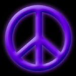 Símbolo - Paz e Amor - 1 - Cia dos Gifs