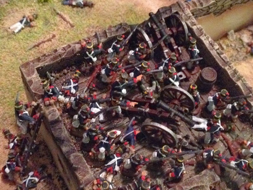 Tides of War: Paint Bench: 15mm Battle of the Alamo Diorama Revisted