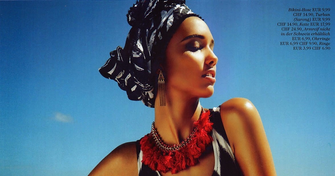 Smartologie: Cora Emmanuel for H&M Magazine Summer 2014