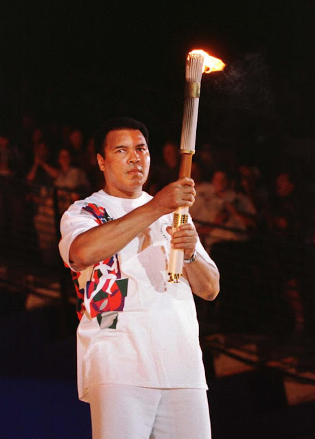 Muhammad Ali, a Gold Medal winner in boxing in the 1960 Olympics when ...