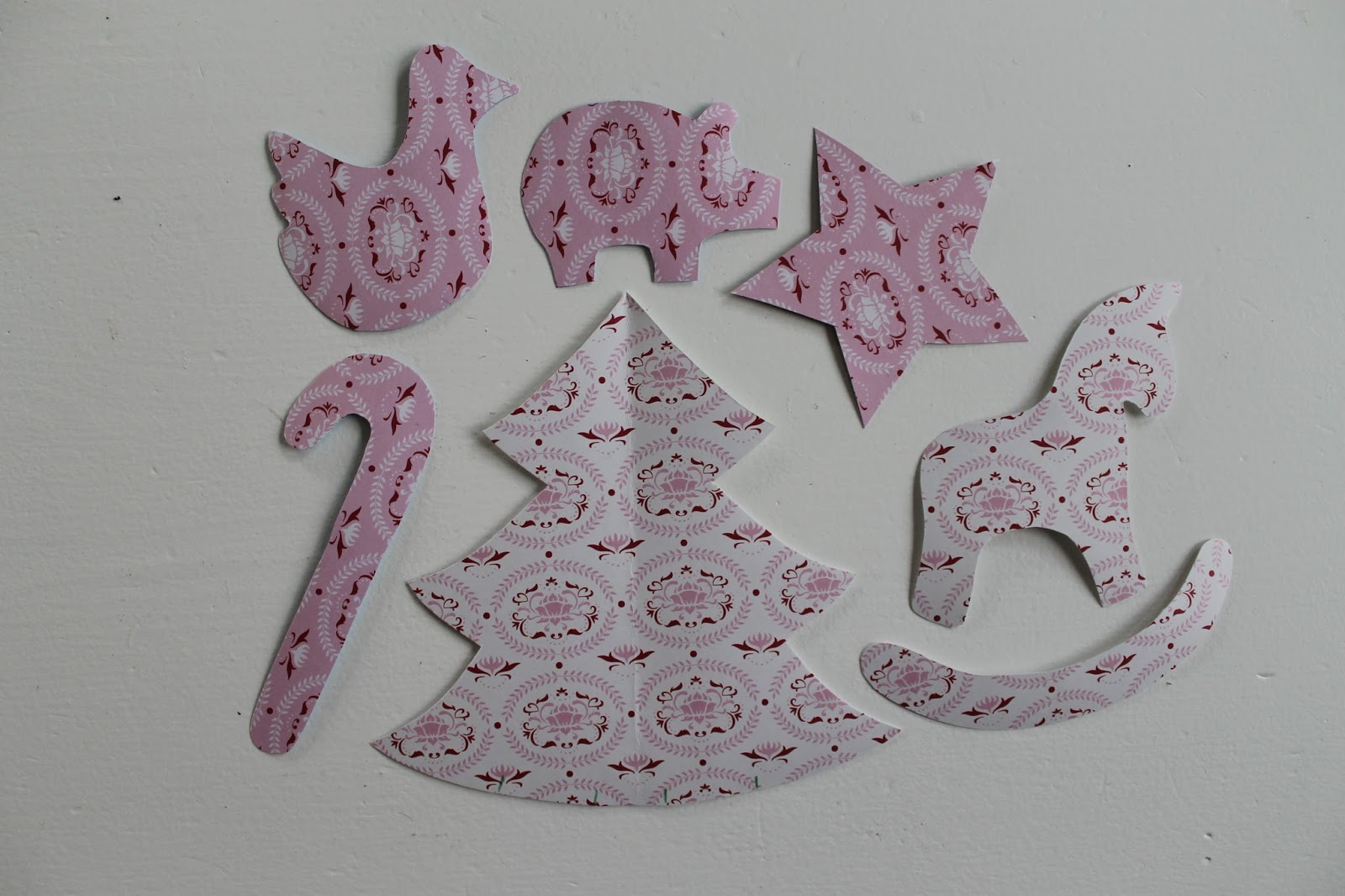 En kreativ verden: Sy en hyggelig jule-ranke.