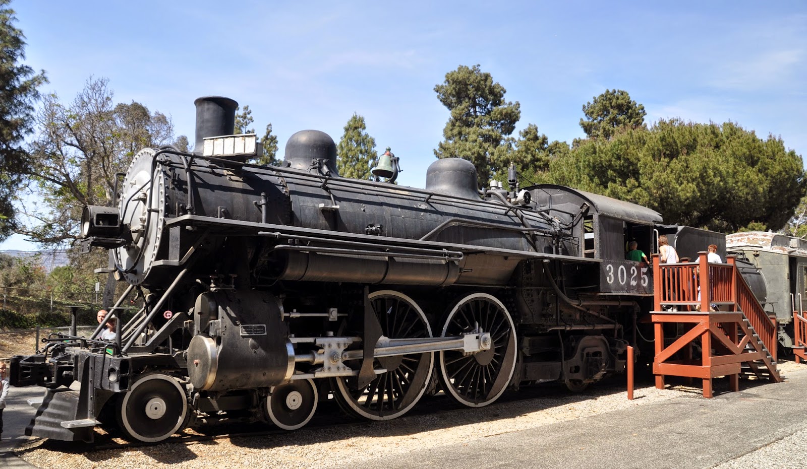 Just A Car Guy: the collection of steam locomotives at the Griffith ...