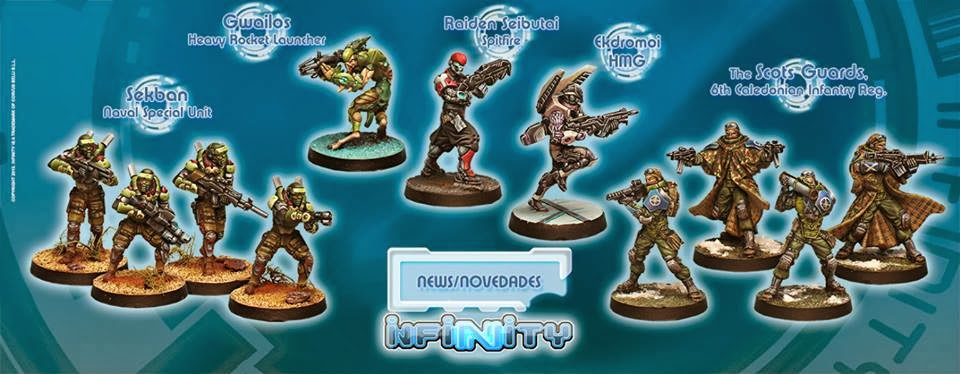 Tabletop Fix: Corvus Belli - Infinity January Releases