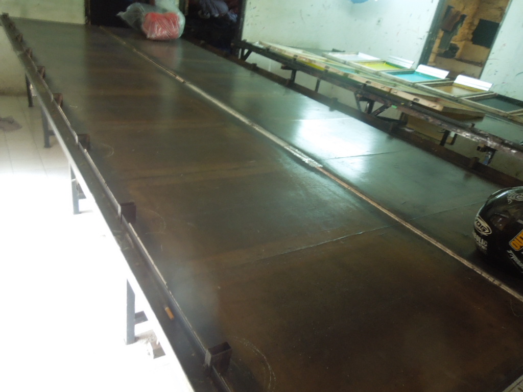 Jenis-jenis meja sablon kaos